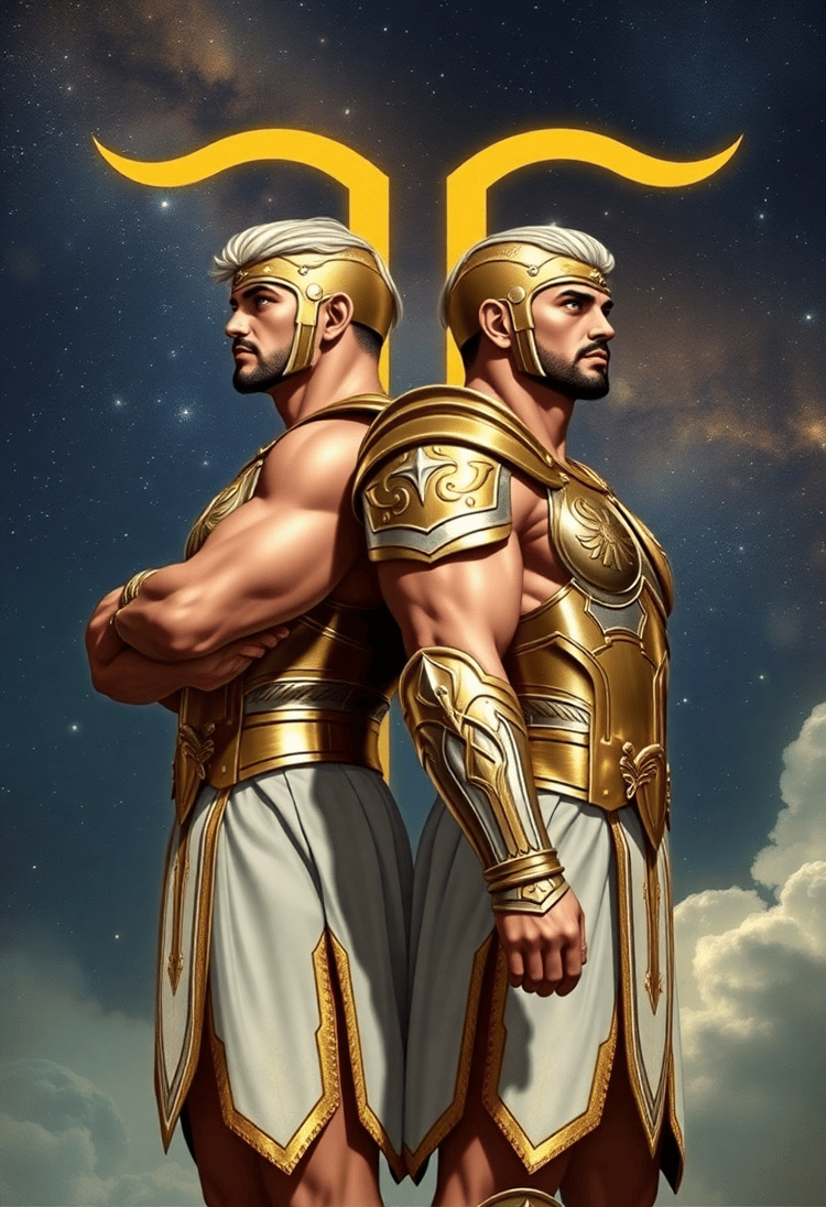 Ethereal Gemini Warriors - Pincel