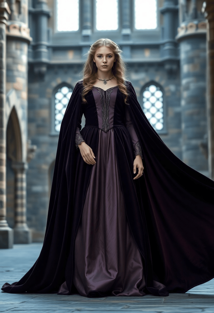 The Romantic Queen: Fantasy in Silk and Velvet - Pincel