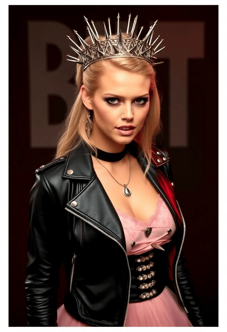 The Punk Rock Prom Queen of '79 - Pincel