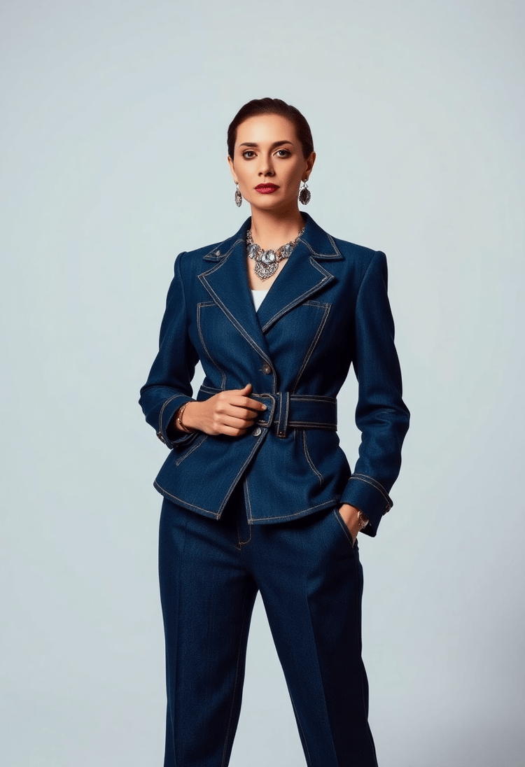 Sophisticated Statement: Denim Redefined - Pincel