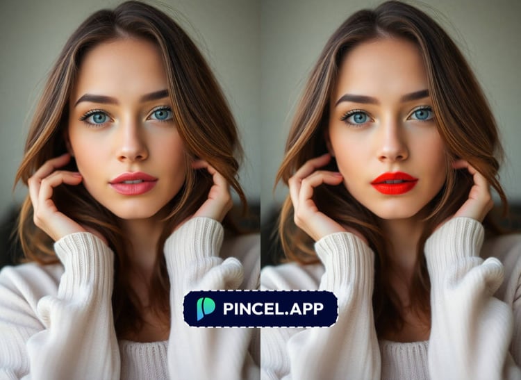 Add Lipstick to a Photo Online - Pincel