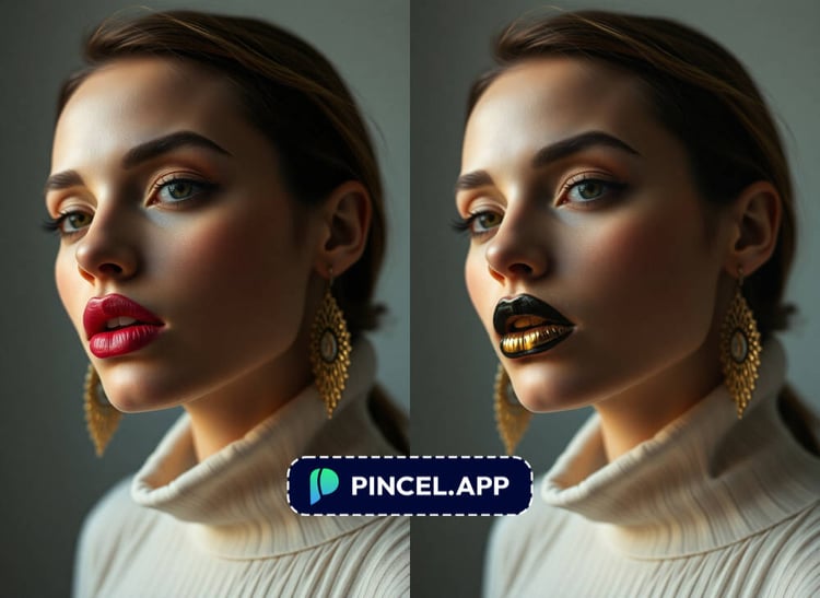 Change the Color of Lips Online - Pincel