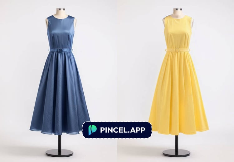 AI Dress Color Changer - Pincel