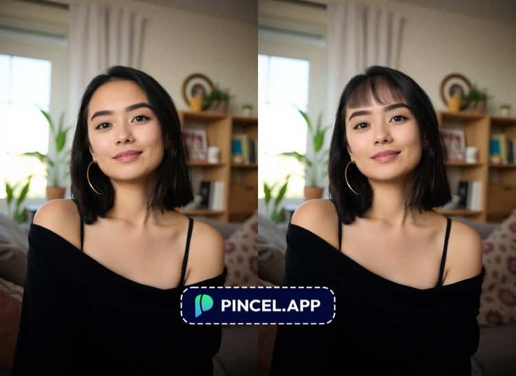 Add Bangs to a Photo Online - Pincel