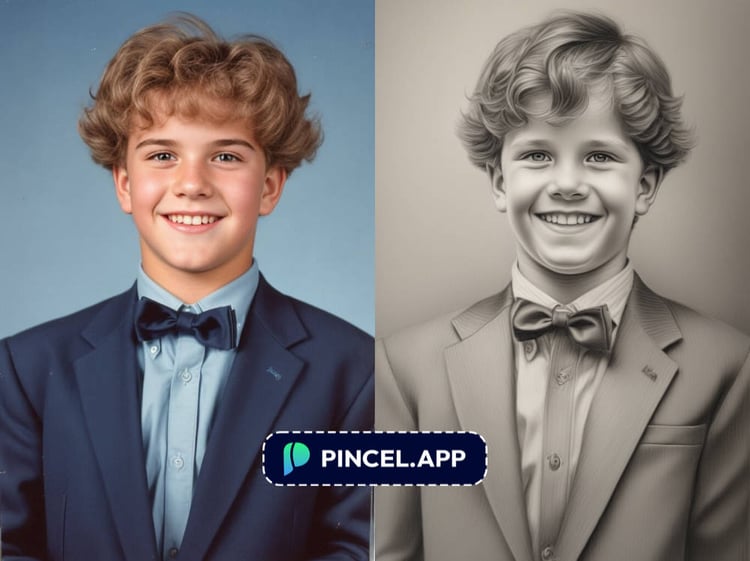 Pencil Sketch Photo Filter - Pincel