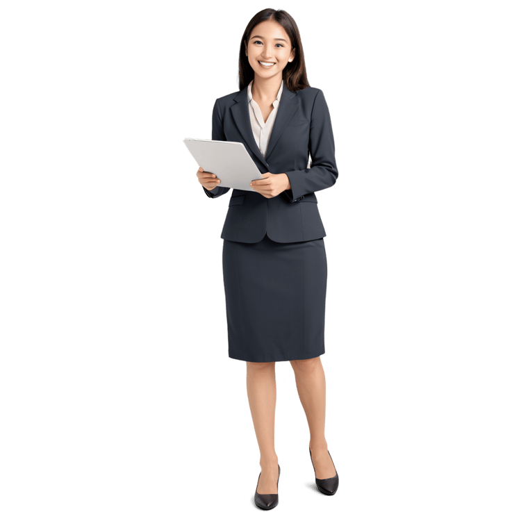 Happy Office Worker PNG Free Download - Pincel