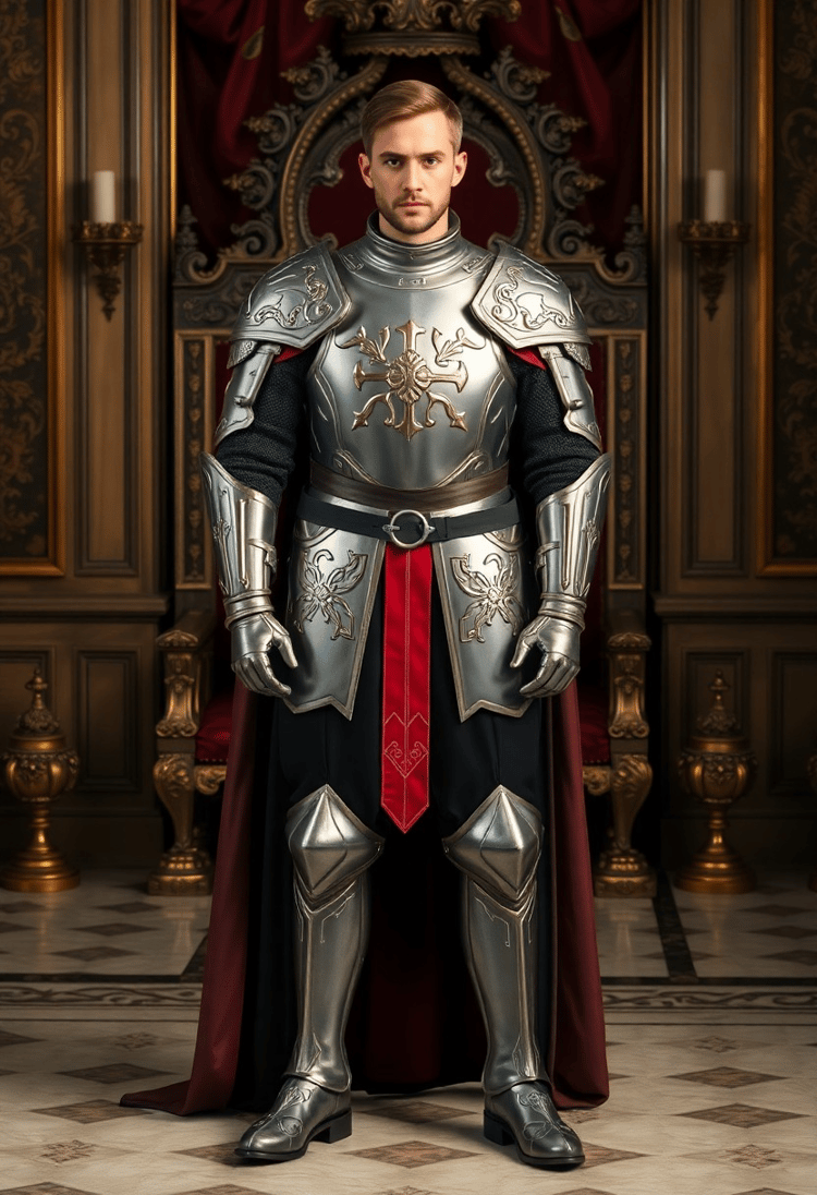Gallant Knight: An Icon of Chivalry and Grace - Pincel